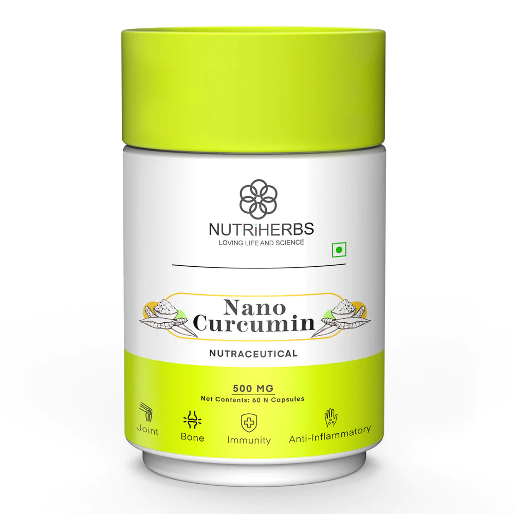 Nano Curcumin with Pure Extract of Turmeric – Nutriherbs