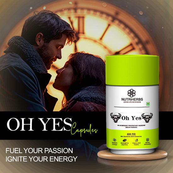 Nutriherbs Oh Yes Herbal Vitality Capsules for Men